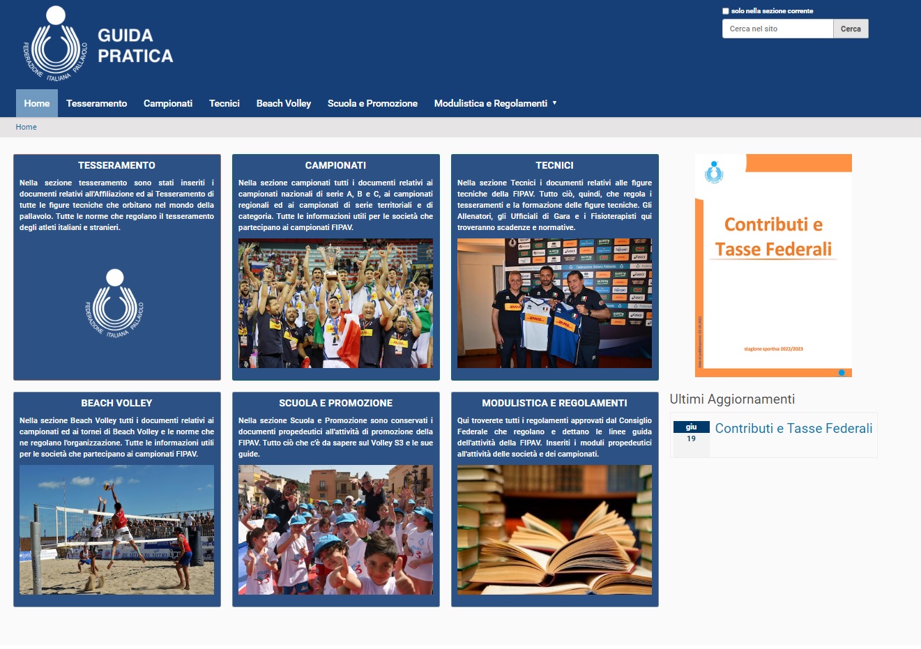 On line la Guida Pratica 2022-2023 | Federvolley On line la Guida Pratica 2022-2023 | Federvolley